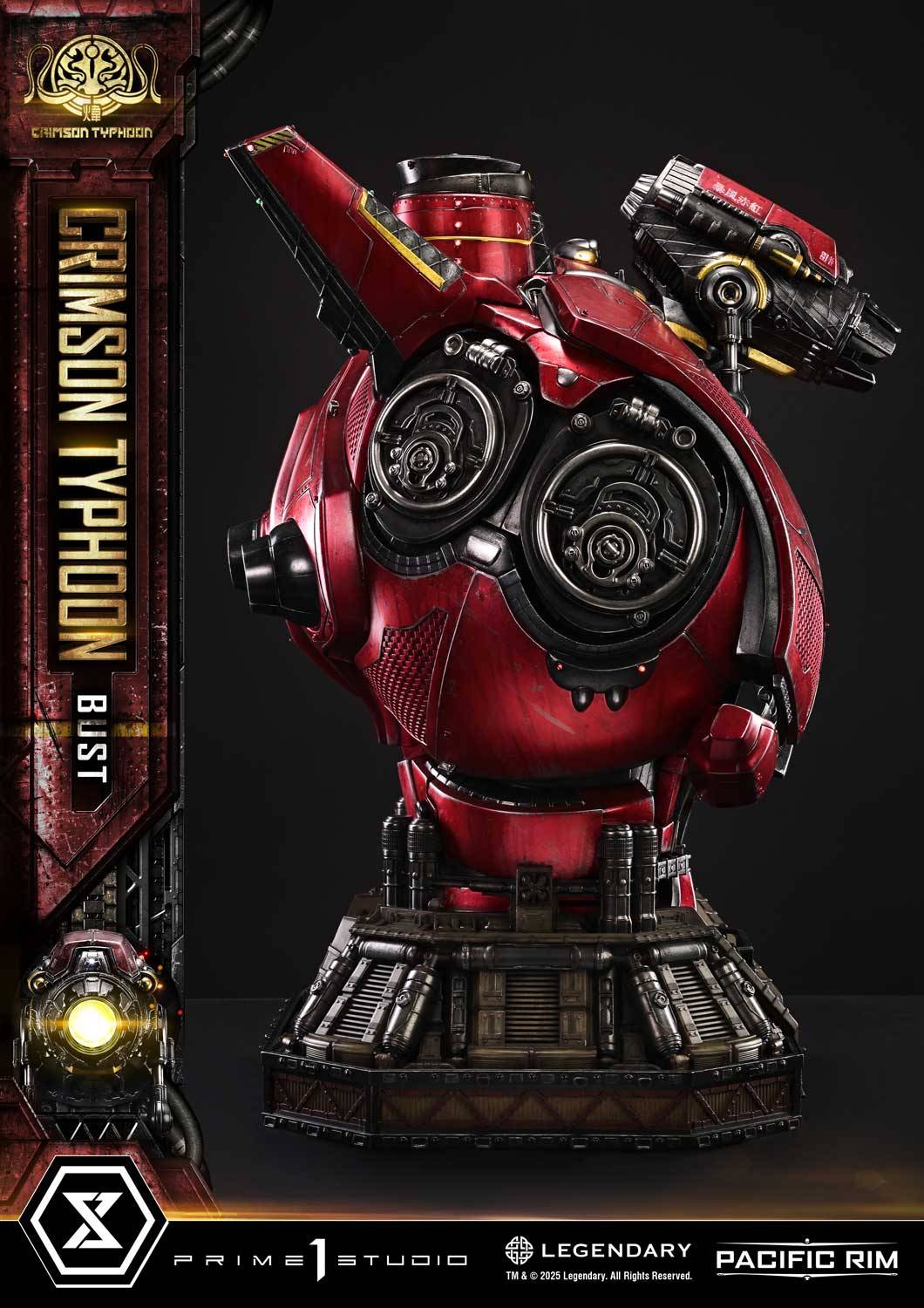 Prime 1 Statue: Pacific Rim - Crimson Typhoon (Life Size Bust) [Prime 1 ...