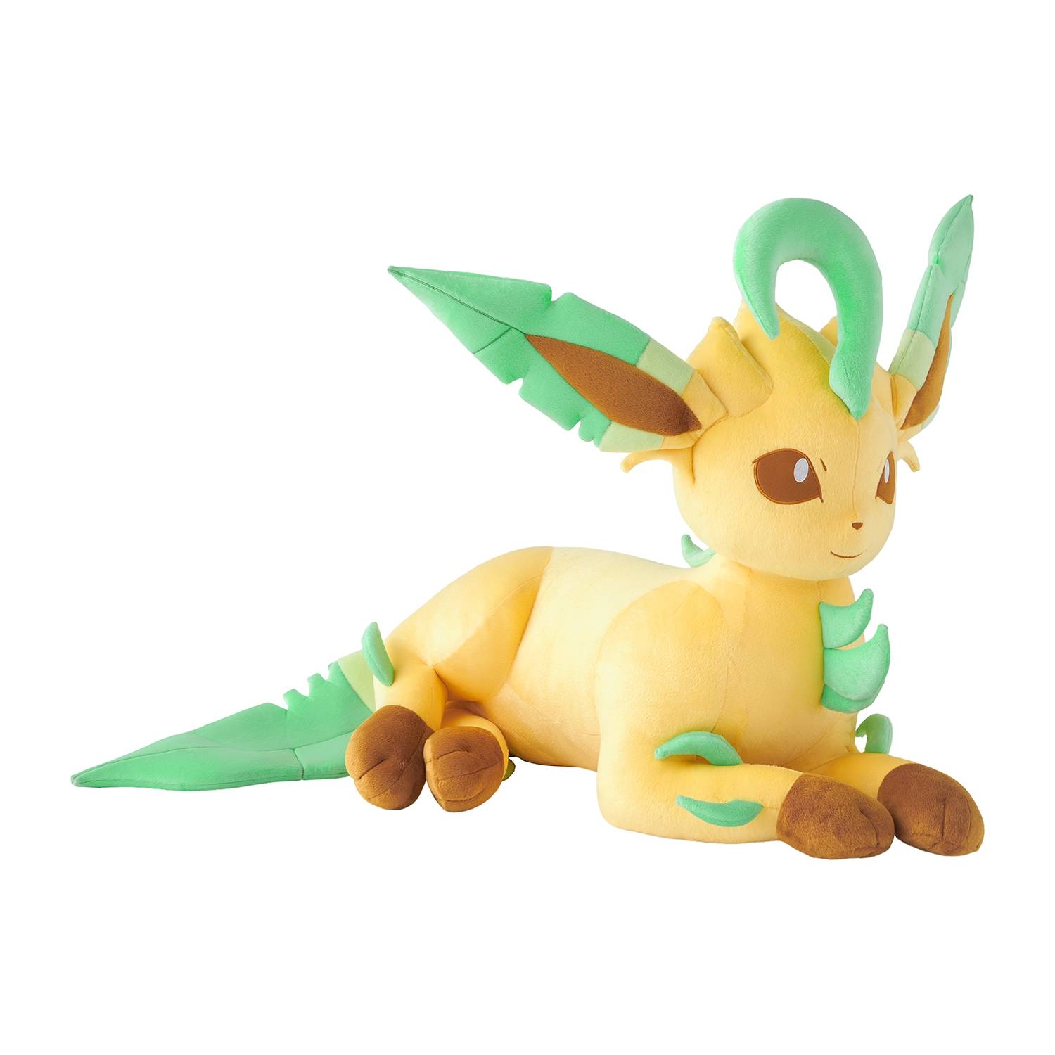 Pokémon: Life-Size Plush - Leafeon (Lying Down Ver.) (Limited Edition) [The Pokémon Company ...