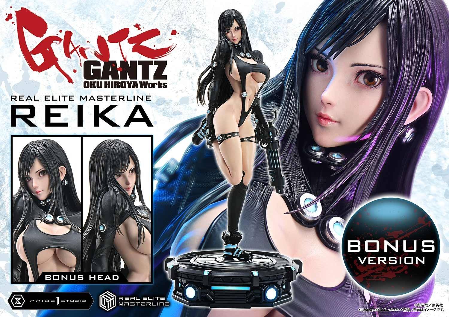 Real Elite Masterline: Gantz - Reika Shimohira 1/4 (Limited + Bonus) [Prime 1 Studio] - Nin-Nin ...