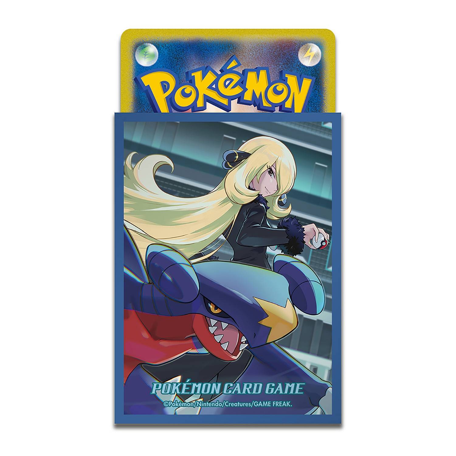 Pokémon Card Game: Deck Shield - Cynthia & Garchomp Ver.2 (Blue) (64 ...