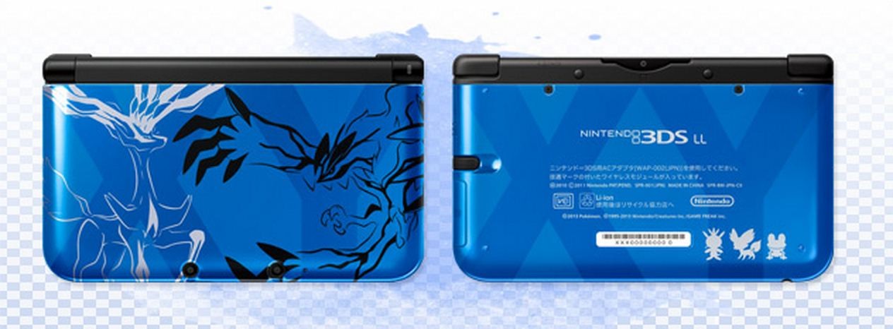 Buy Nintendo 3DS LL Pokemon X / Y - Xerneas Yveltal Blue - Used / Loose ...