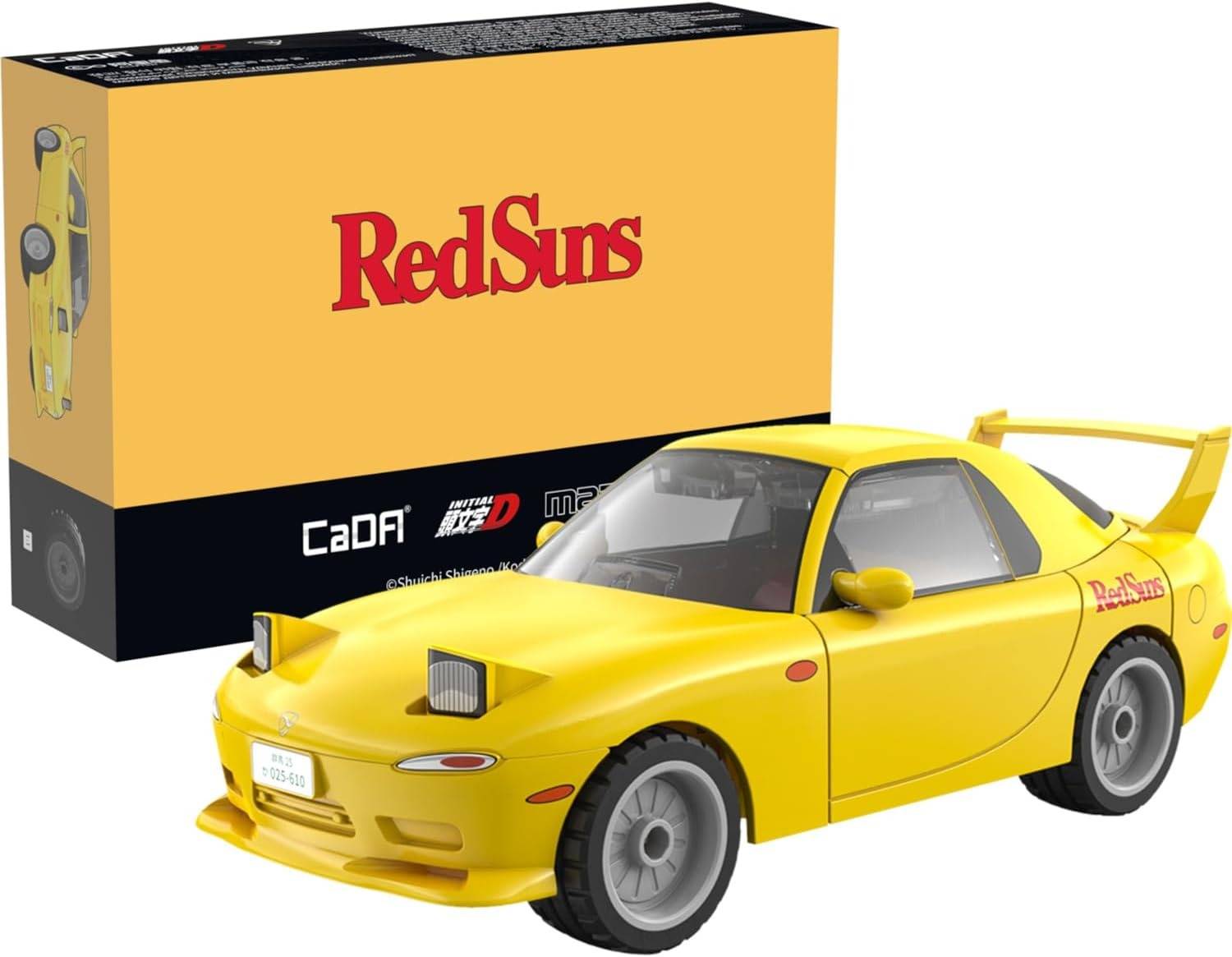 Initial D: Real Body Kit - Keisuke Takahashi RX7-FD3S (Yellow) (Reissue ...