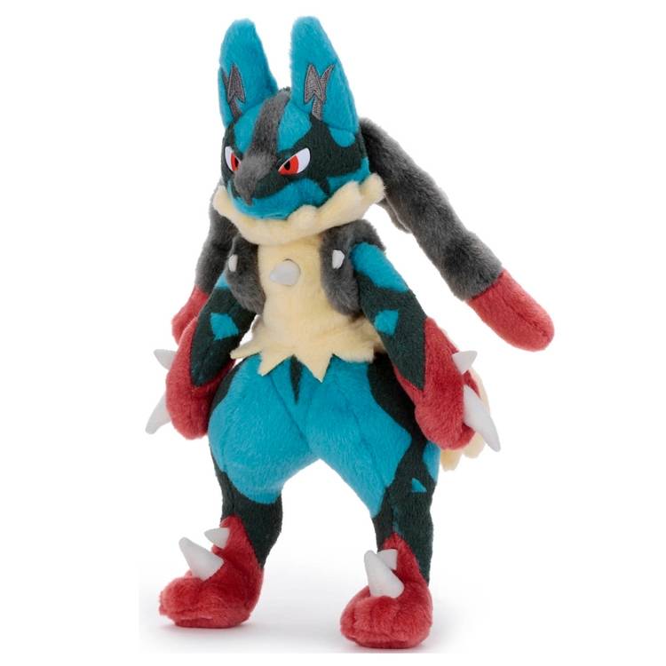 Pokémon: I Choose You! Plush Toy - Mega Lucario [The Pokémon Company ...