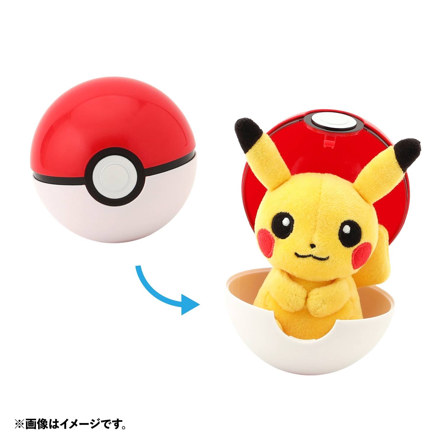 Pokémon: Plush Mascot Badge - Pokéball Blind Box Vol.1 (Limited Edition ...
