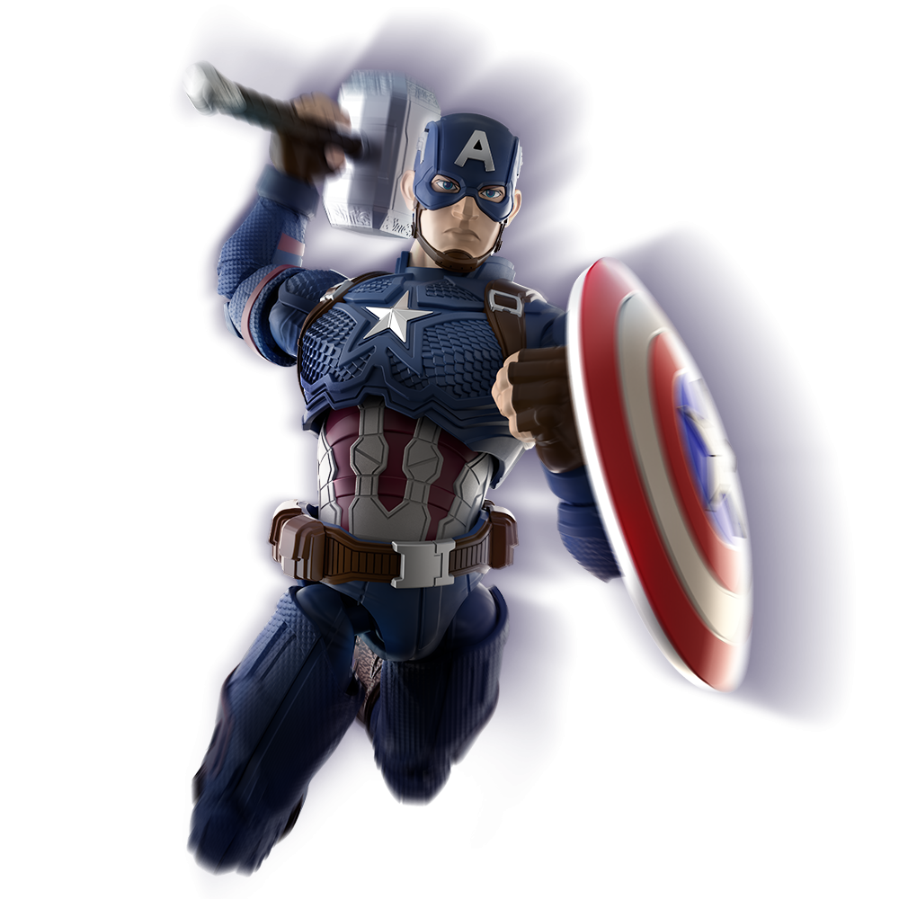 Action Figure: Marvel Infinity Saga - Champion Class - Captain America ...
