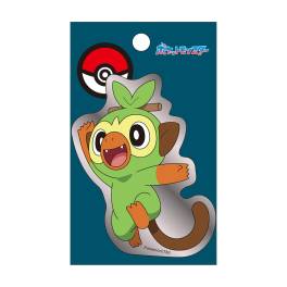 Pokémon: Silver Sticker - Grookey [The Pokémon Company] - Nin-Nin-Game.com