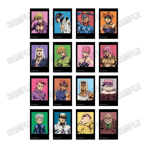 JoJo's Bizarre Adventure - Golden Wind: Mini Photo Card Collection Vol ...