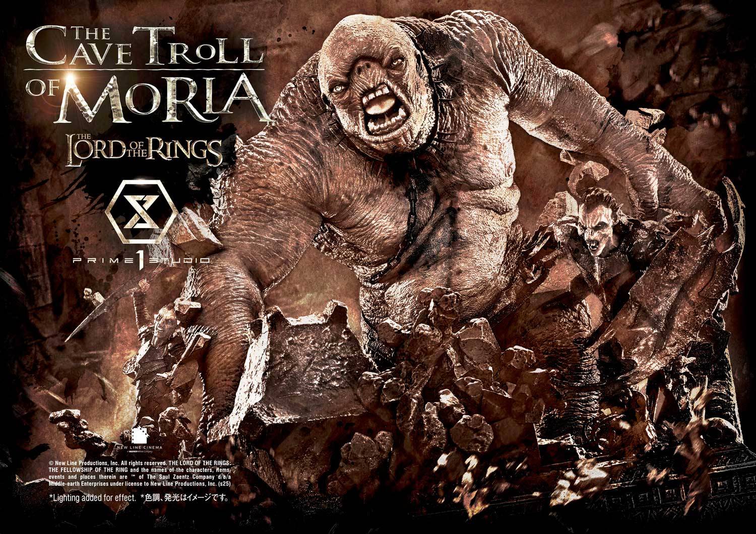 Premium Masterline: The Lord of the Rings - Cave Troll of Moria 1/6 ...