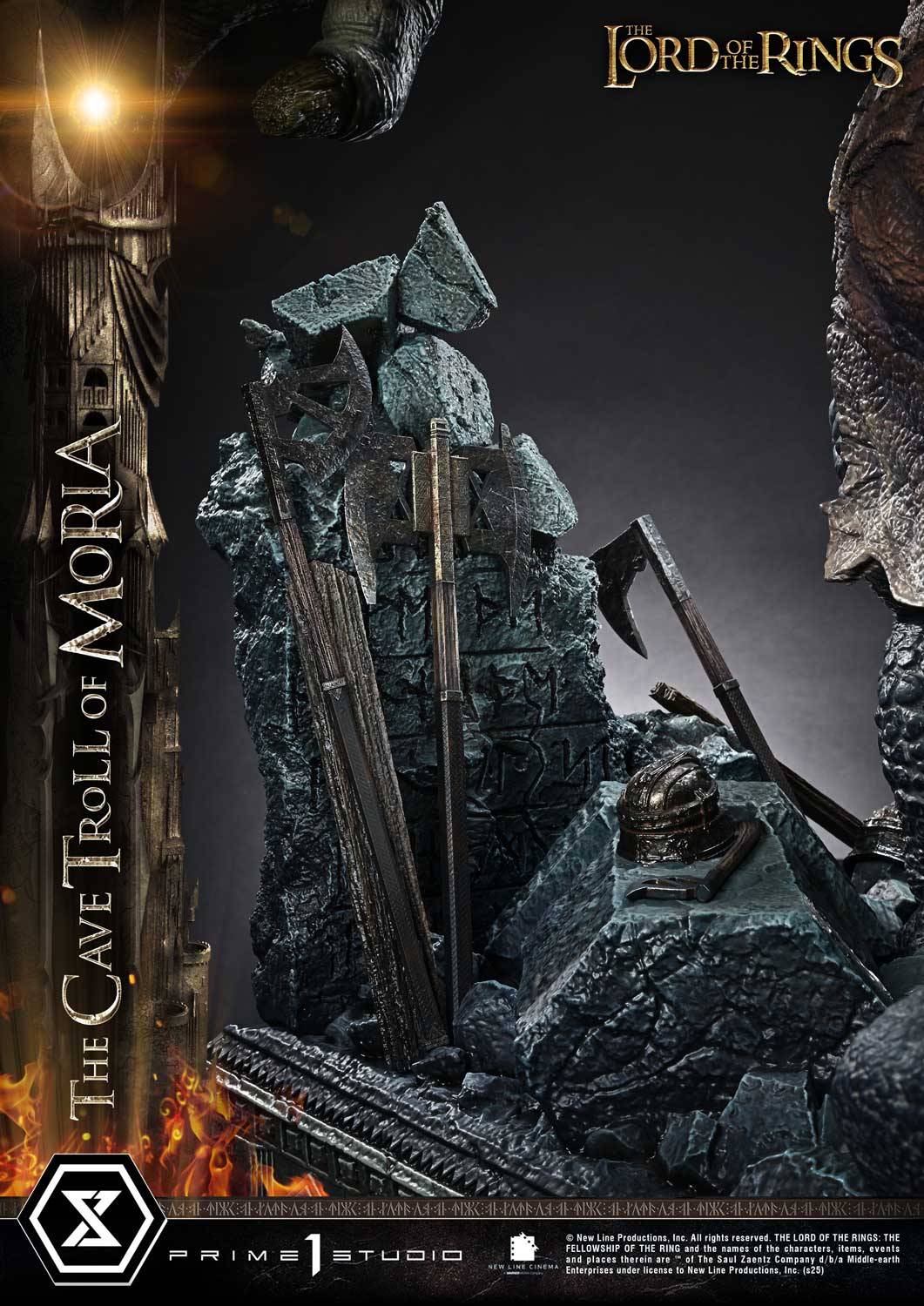 Premium Masterline: The Lord of the Rings - Cave Troll of Moria 1/6 ...