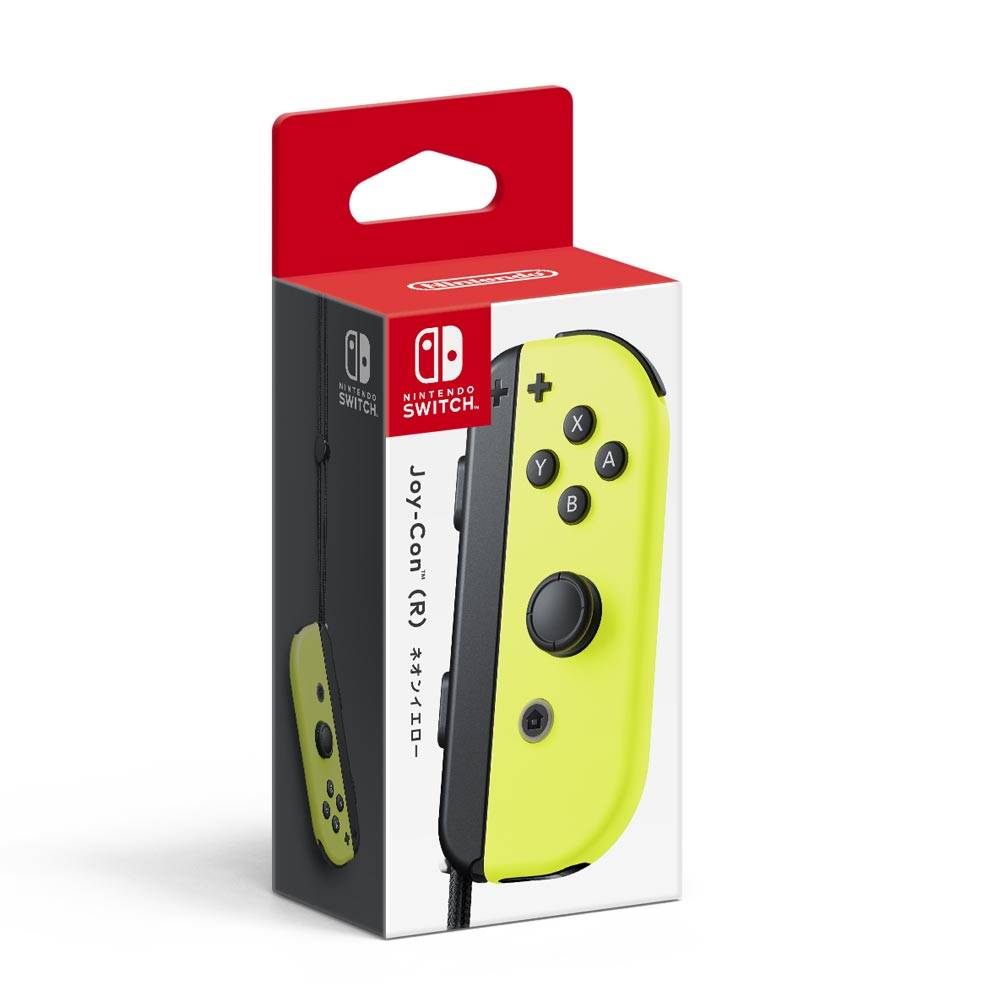 Nintendo Switch: Joy-Con - Neon Yellow (R) [Hori] - Nin-Nin-Game.com
