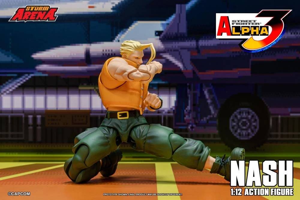 Action Figure: Street Fighter Alpha 3 - Charlie Nash 1/12 [Storm ...