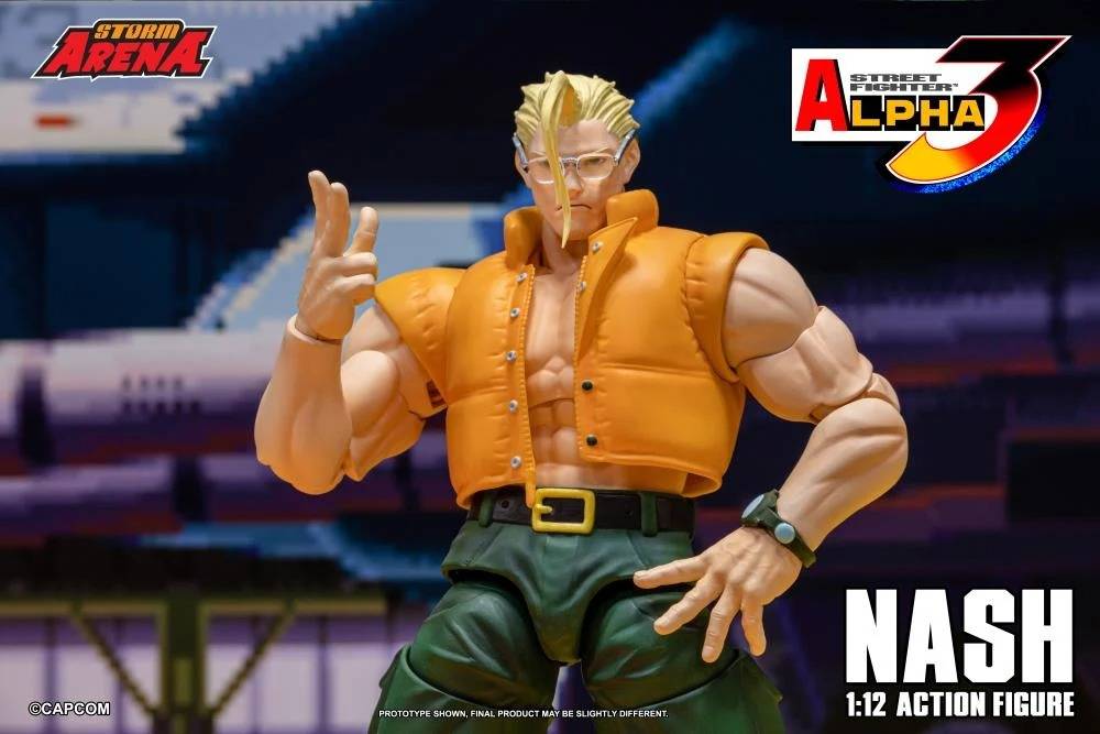 Action Figure: Street Fighter Alpha 3 - Charlie Nash 1/12 [Storm ...