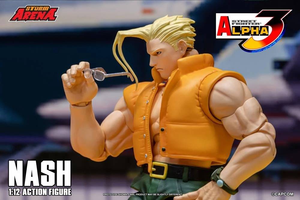Action Figure: Street Fighter Alpha 3 - Charlie Nash 1/12 [Storm ...