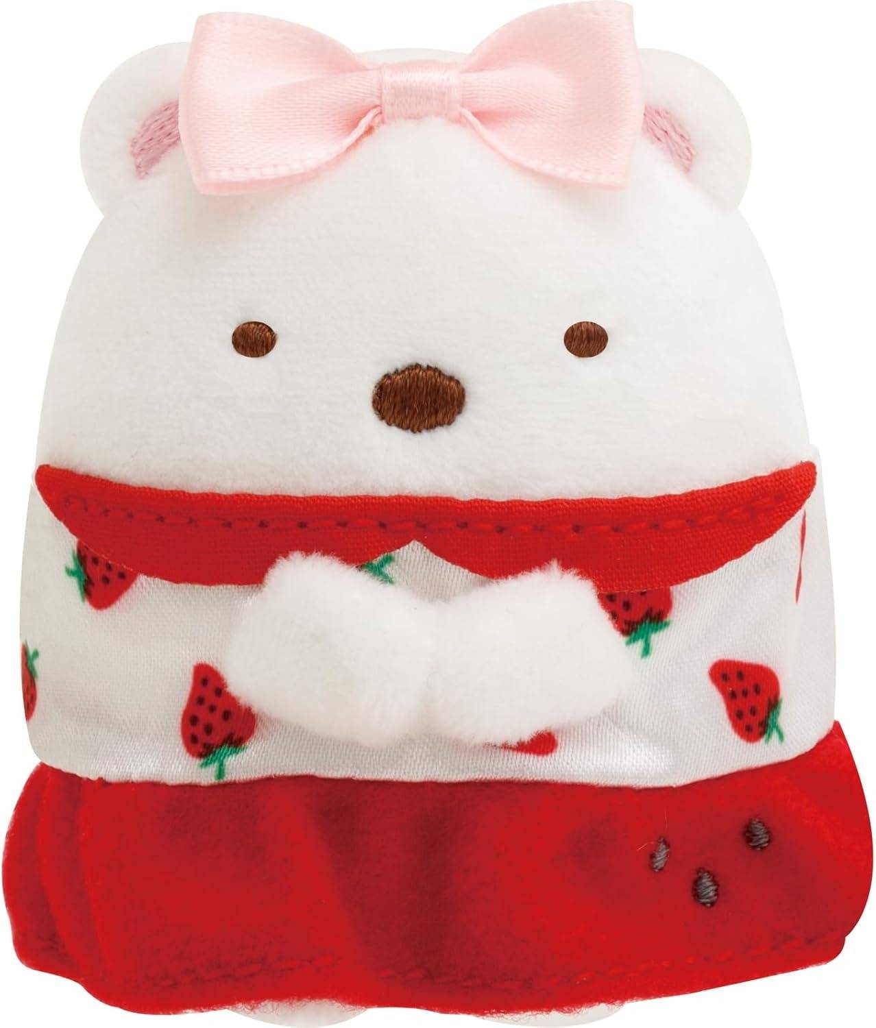 Sumikko Gurashi x Sakuma Strawberry Milk Candy: Mini Plush Toy - Polar ...