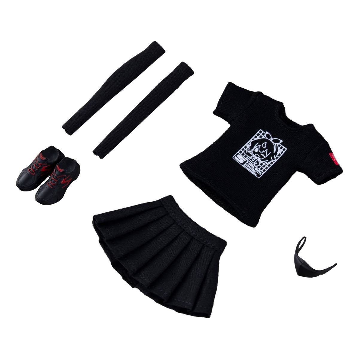 Action Figure: Snail Shell Staff Uniform Set (Black) - Expansion Set ...