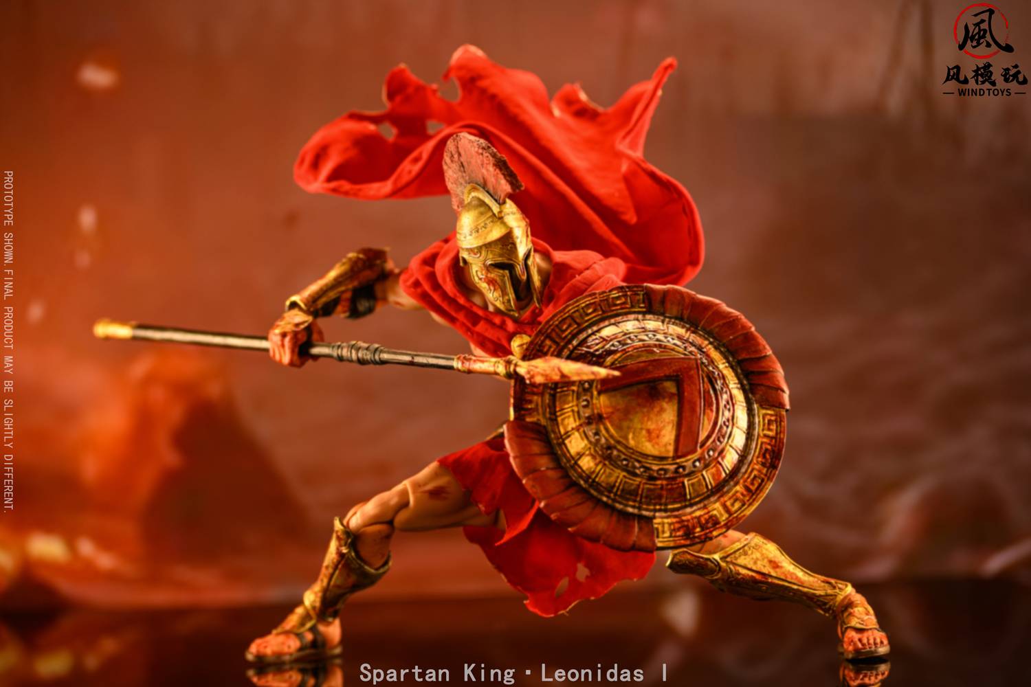Action Figure: Spartan King Leonidas I (Battle-Worn Ver.) 1/12 [Wind ...