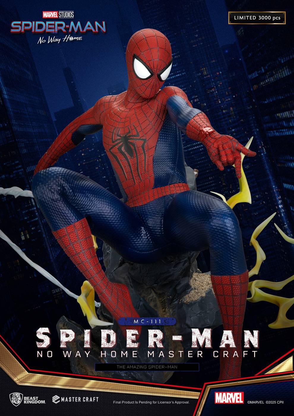 Master Craft: Spider-Man No Way Home - The Amazing Spider-Man (Peter 3 ...