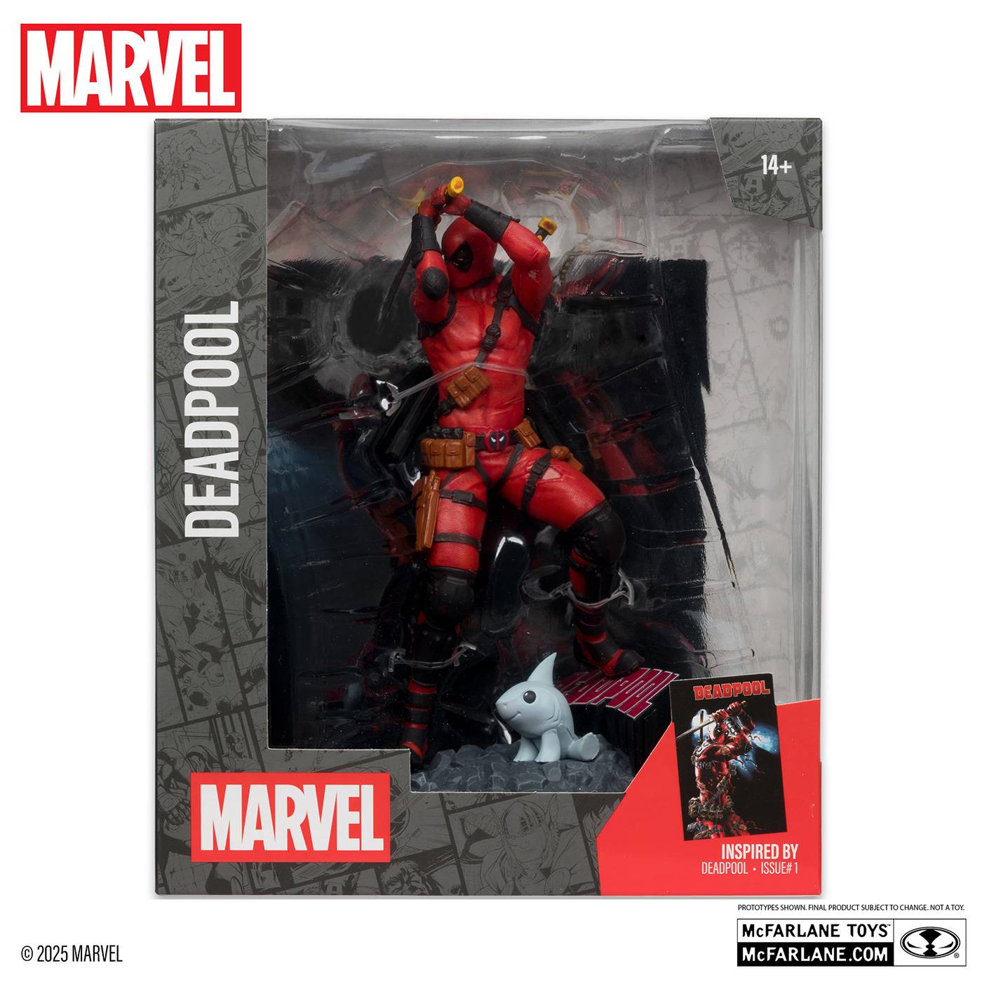 MARVEL X-MEN: Deadpool 1/10 (Comics Ver.) [McFarlane Toys] - Nin-Nin ...