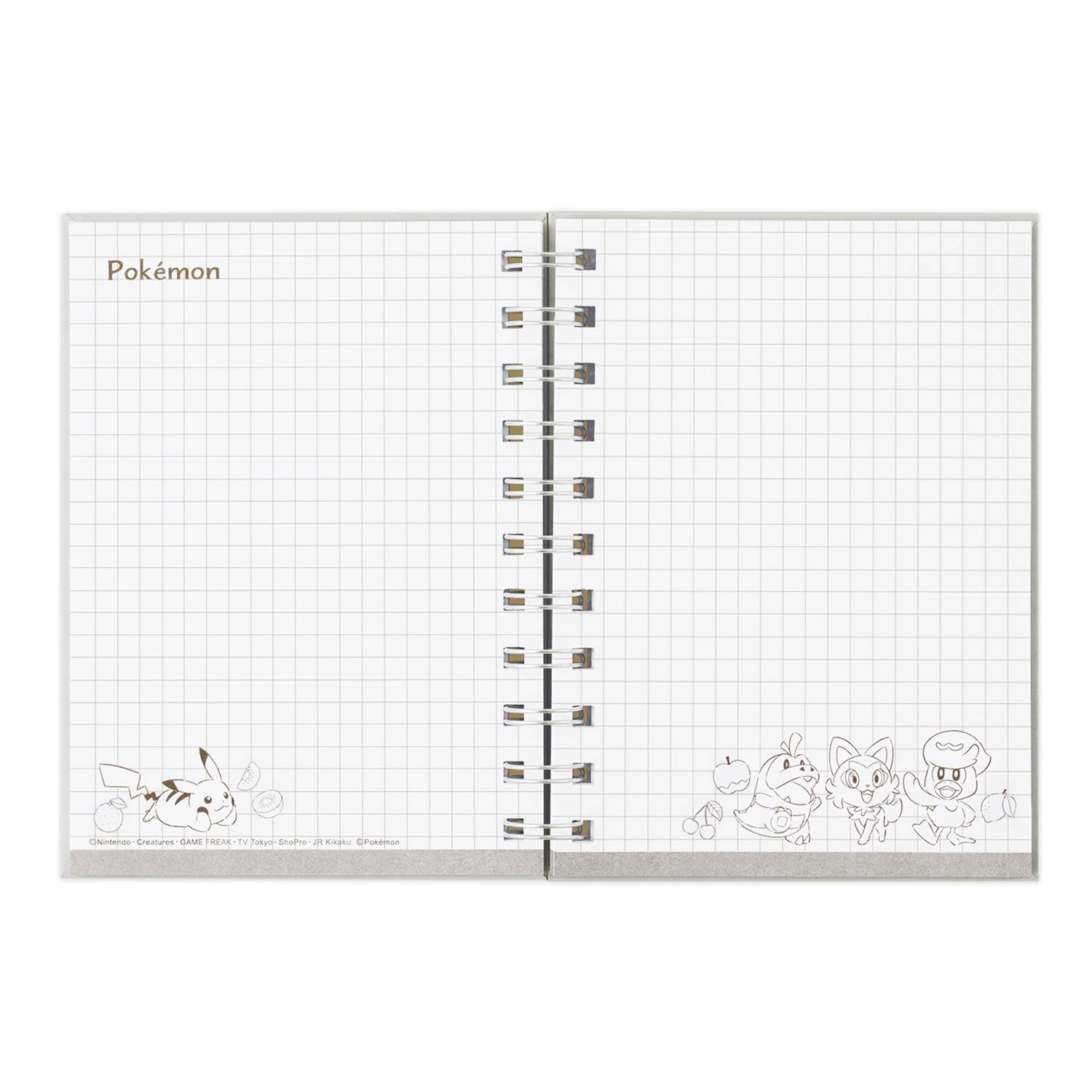 Pokémon: A6 Double-Ring Notebook - Pokémon Ring Ver. [The Pokémon ...