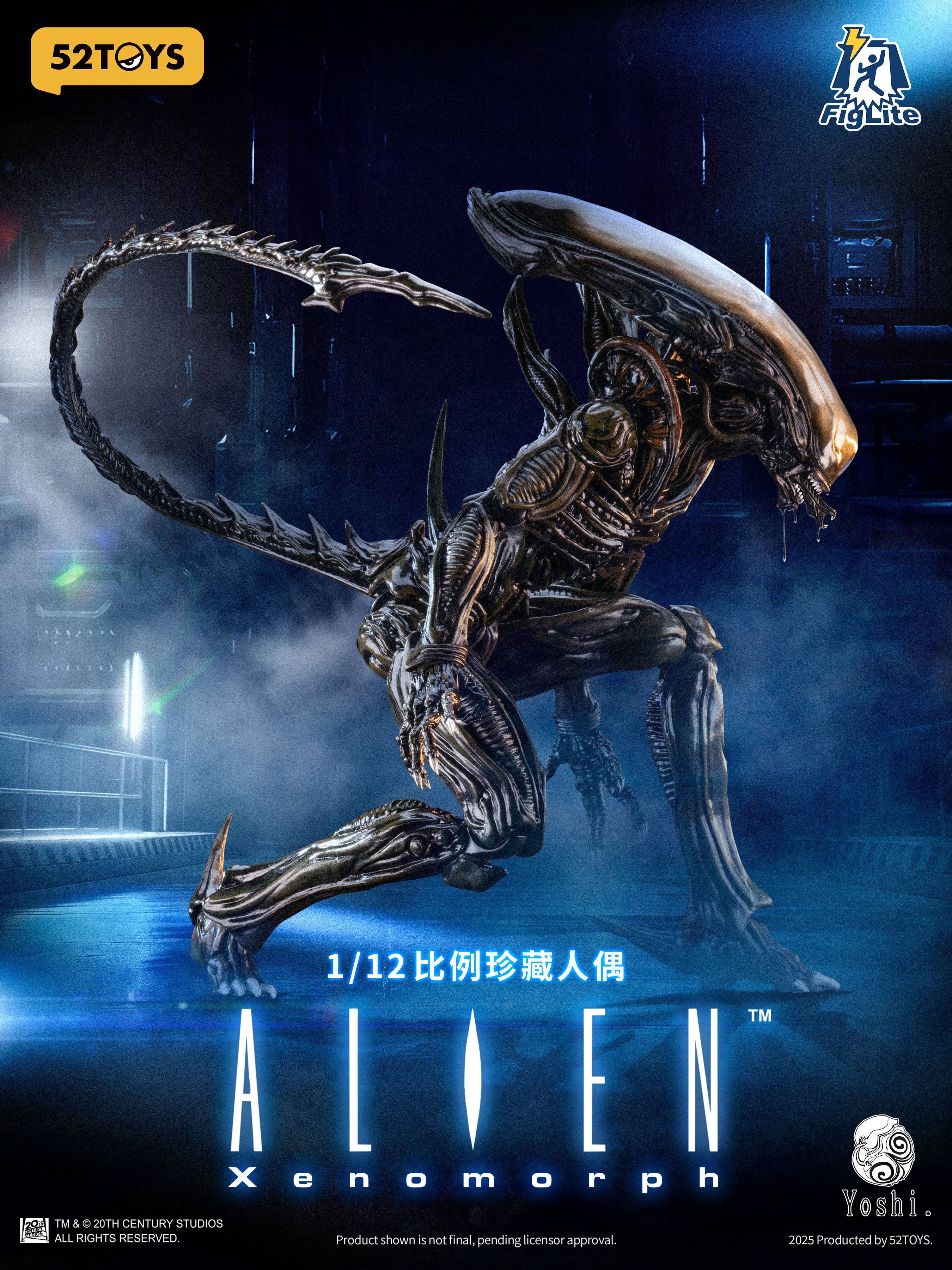 FIGLITE 1/12: Alien Xenomorph [52Toys] - Nin-Nin-Game.com