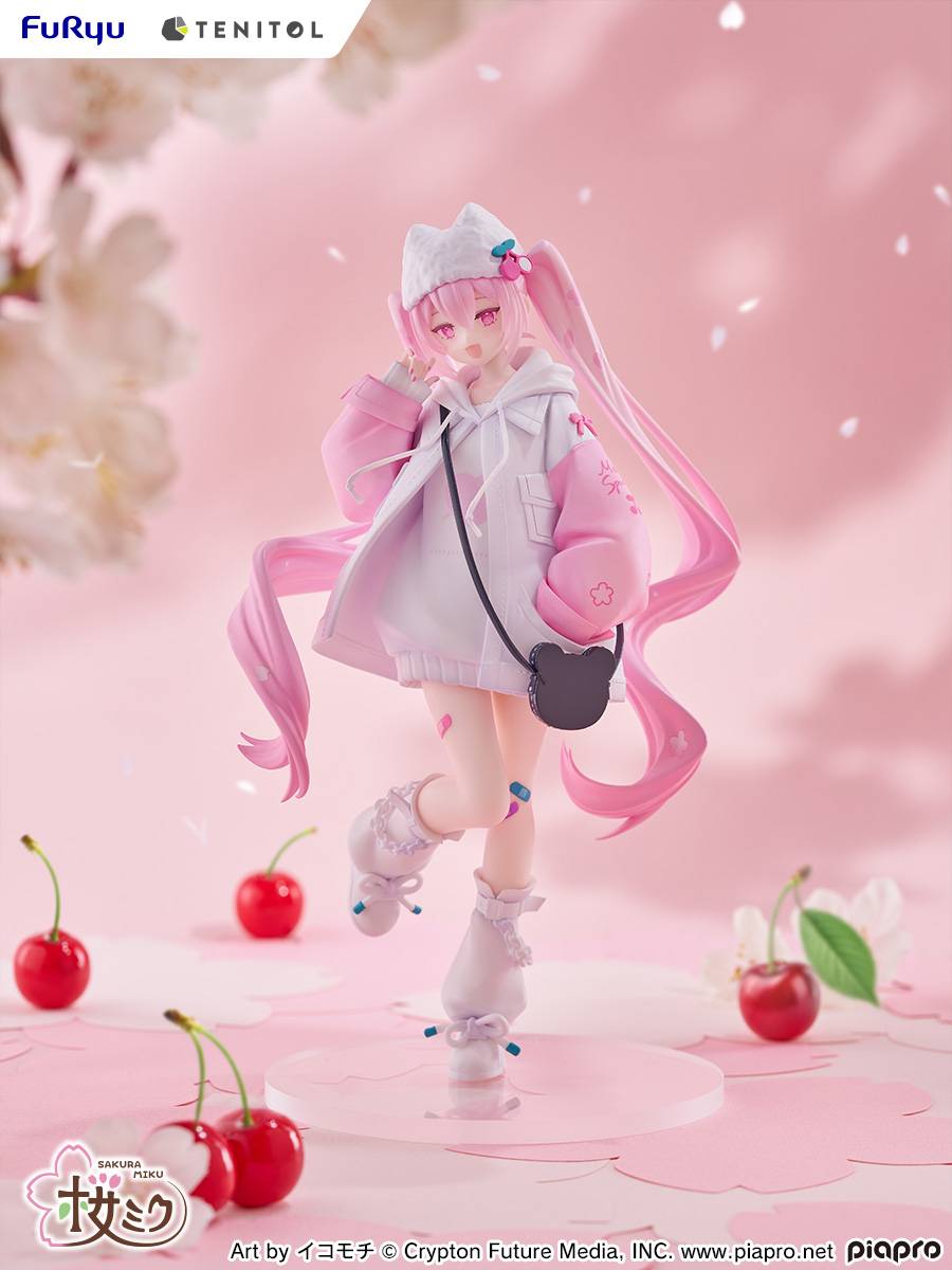 Tenitol Petit: Hatsune Miku - Sakura Miku (Cool Style Ver.) [FuRyu ...