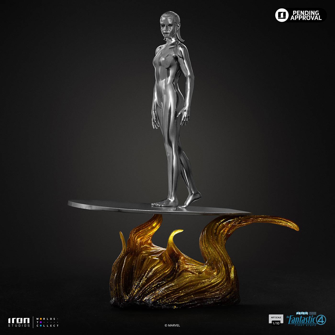 Art Scale: Fantastic Four The First Step - Silver Surfer 1/10 [Iron Studios / Hot Toys] - Nin ...