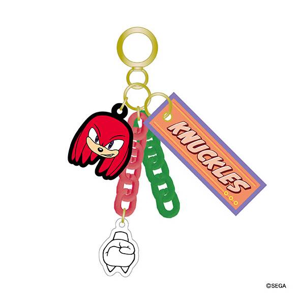 Sonic the Hedgehog: Jingling Acrylic Keychain - Knuckles [Ensky] - Nin ...