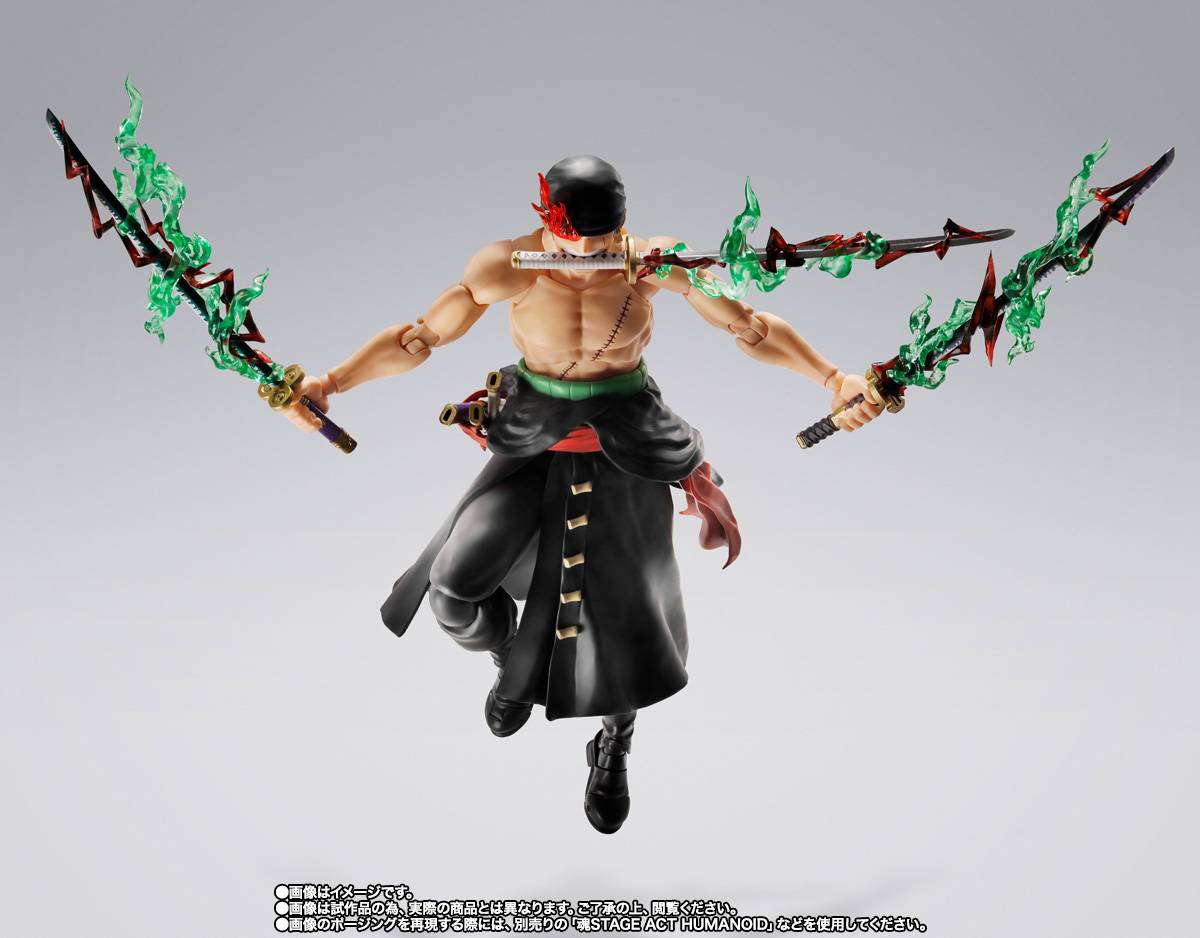 S.H.FIGUARTS: One Piece - Zoro (King of Hell Ver.) (Limited + Bonus ...