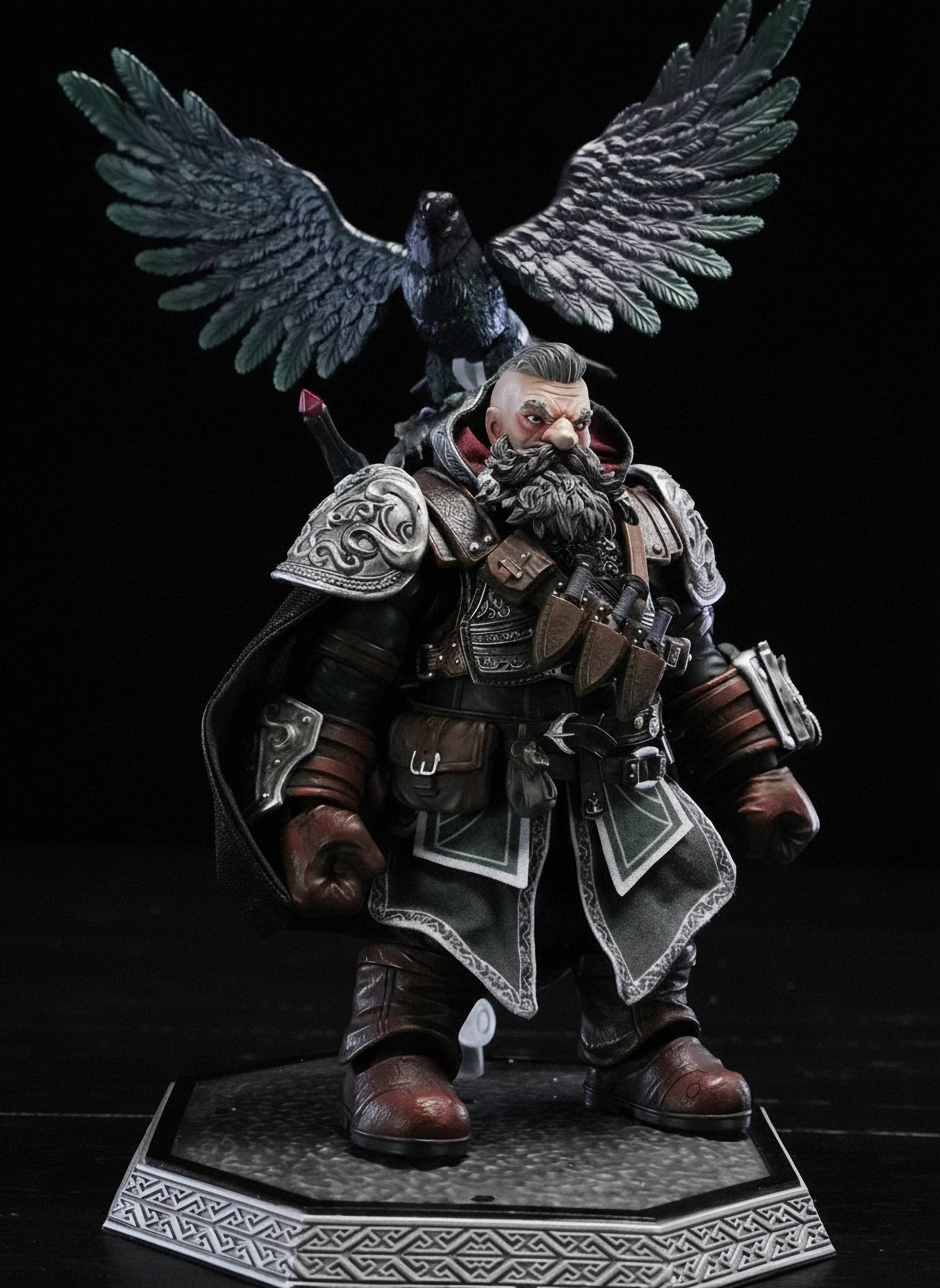 Action Figure: Eternal Expedition - Dwarf Assassin Verdred Anvil 1/12 ...