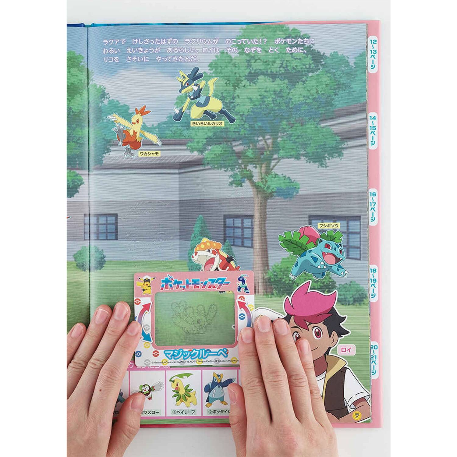 Pokémon: Where is the Pokémon? Discover with a magic magnifying glass ...