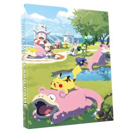 Pokémon Card Game: 4-Pocket Card Collection Binder - Slowpoke (Pokémon ...