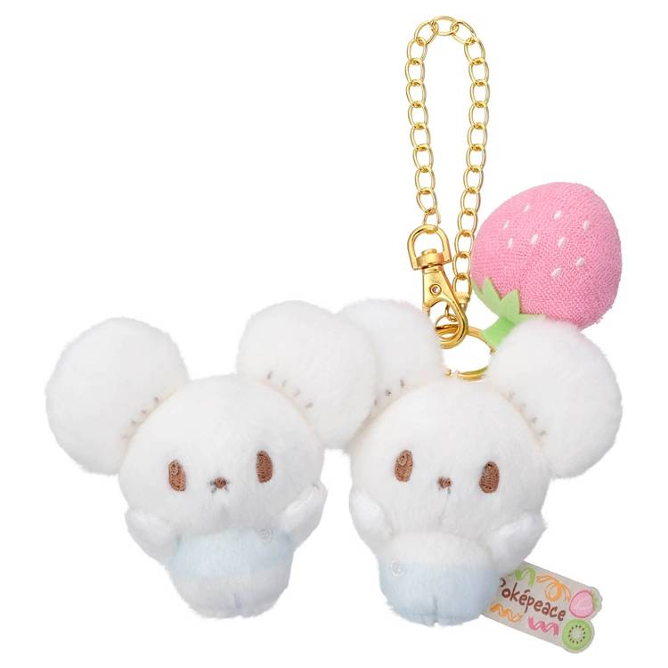 Pokémon: PokéPeace Plush Chain Mascot - Tandemaus (Colorful Ver ...