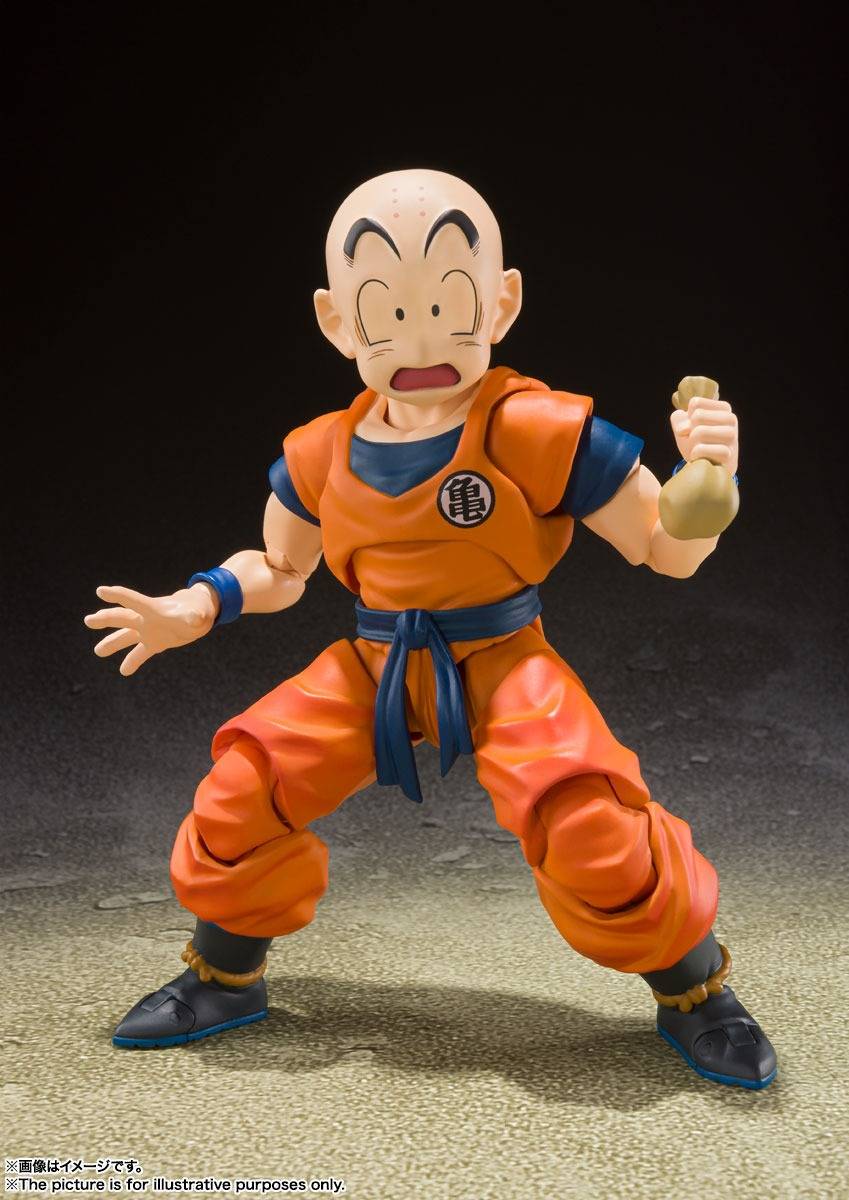 S.H.FIGUARTS: Dragon Ball Z - Krillin - The Earth's Strongest Man (2nd ...