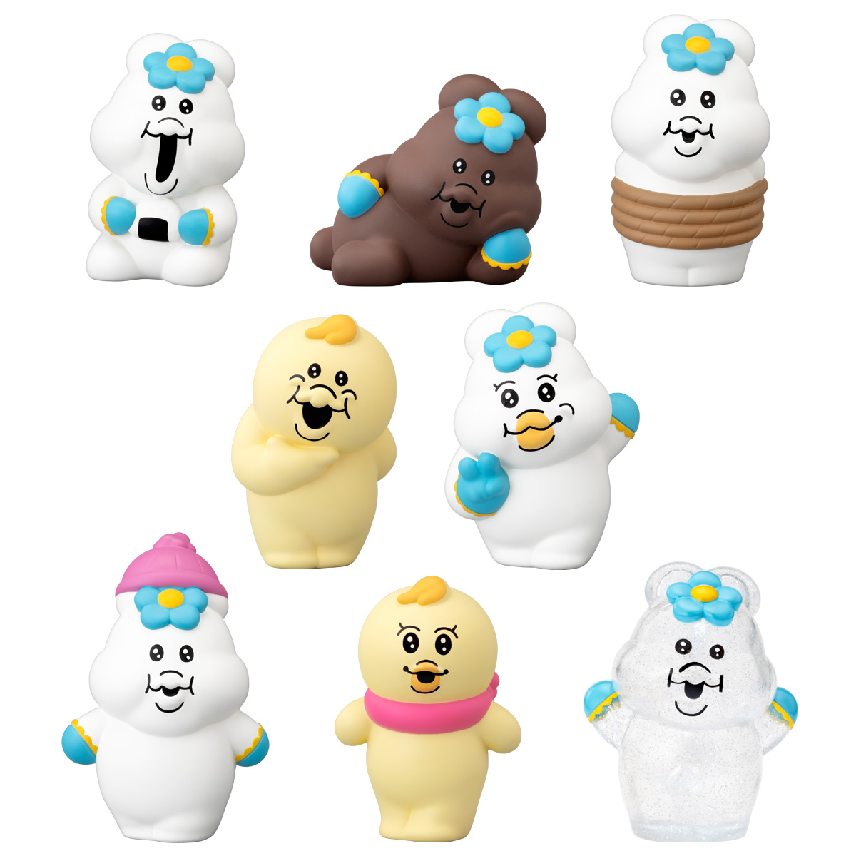 Shokugan: Npochamu Friends - Mini Figure & Gum Vol.2 (12 Packs Box ...