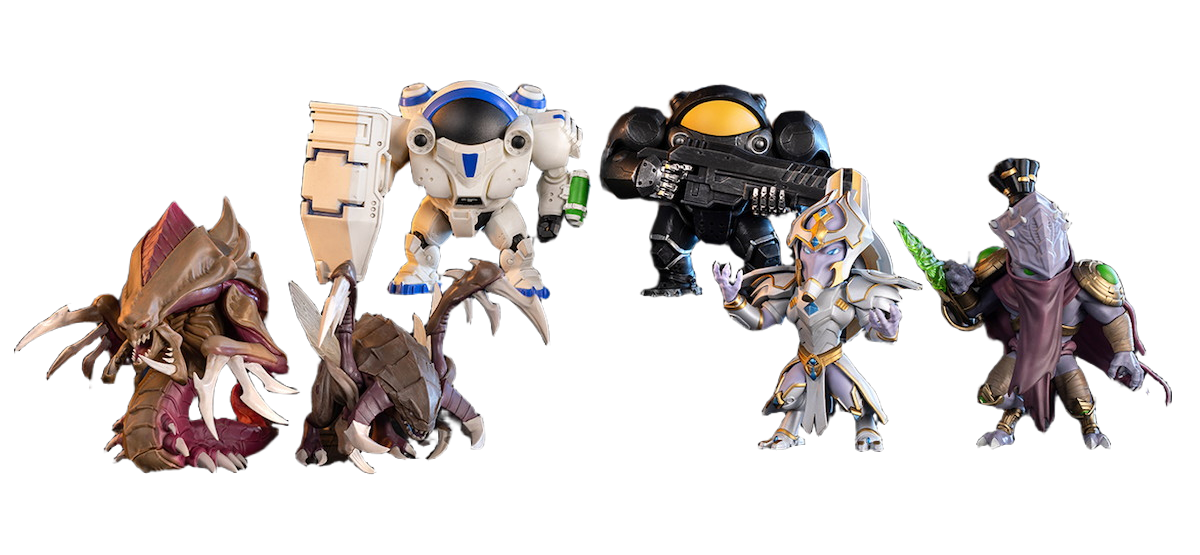 Blind Box: StarCraft - Mini Figure Collection Vol.1 (6 Packs Box ...
