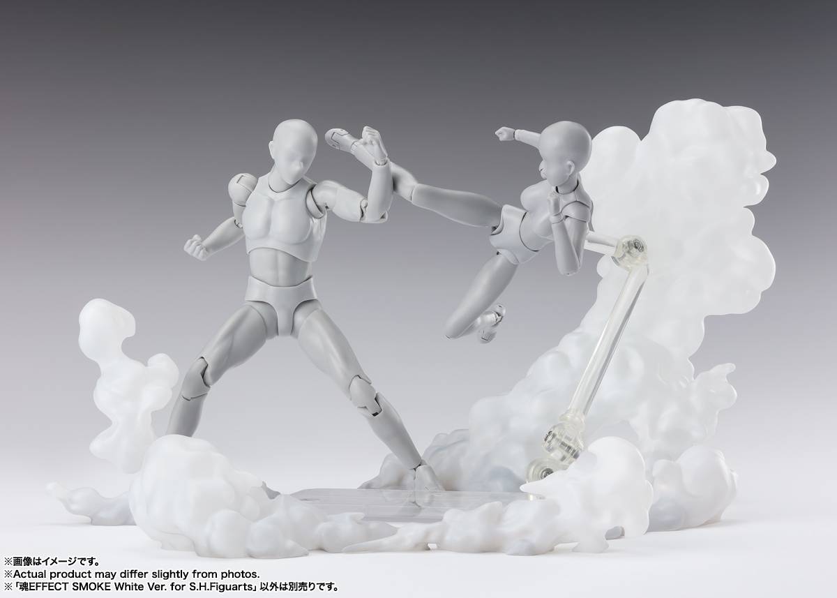 S.H.FIGUARTS: Tamashii Effect - Smoke Effect (White Ver.) - Expansion ...