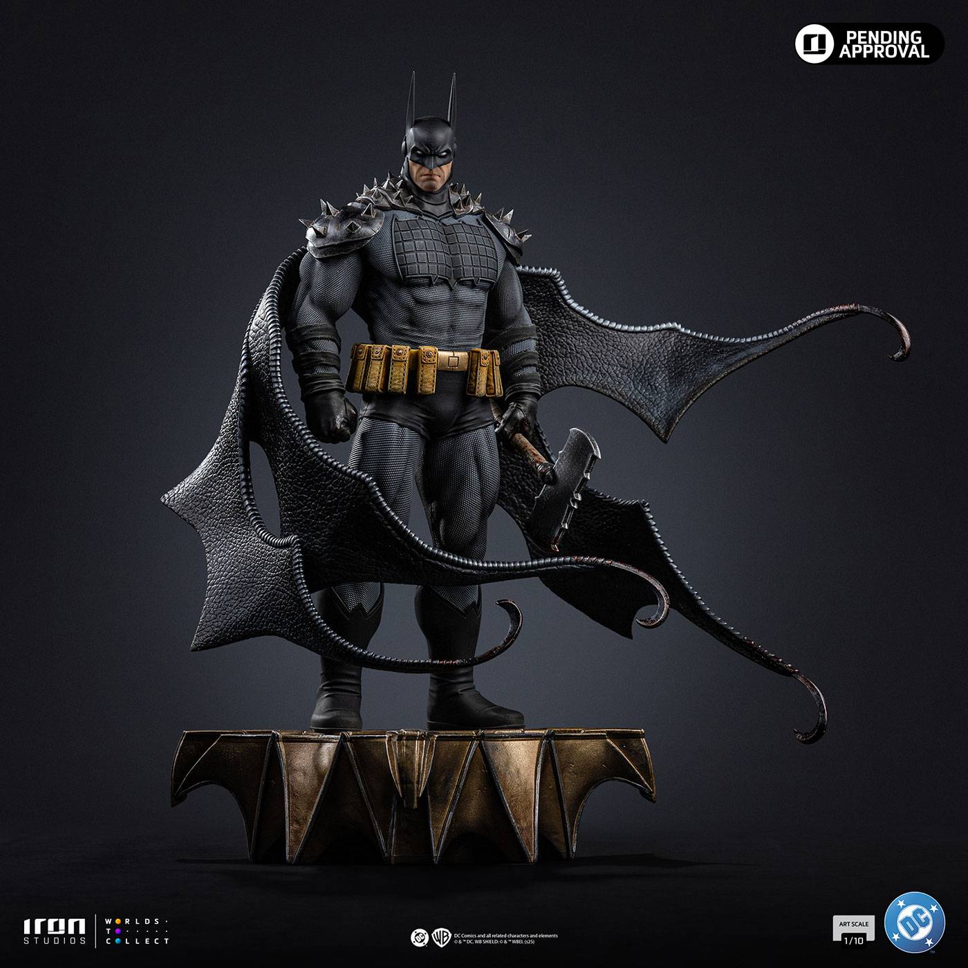 Art Scale: DC Comics - Absolute Batman (Comics Ver.) 1/10 [Iron Studios ...