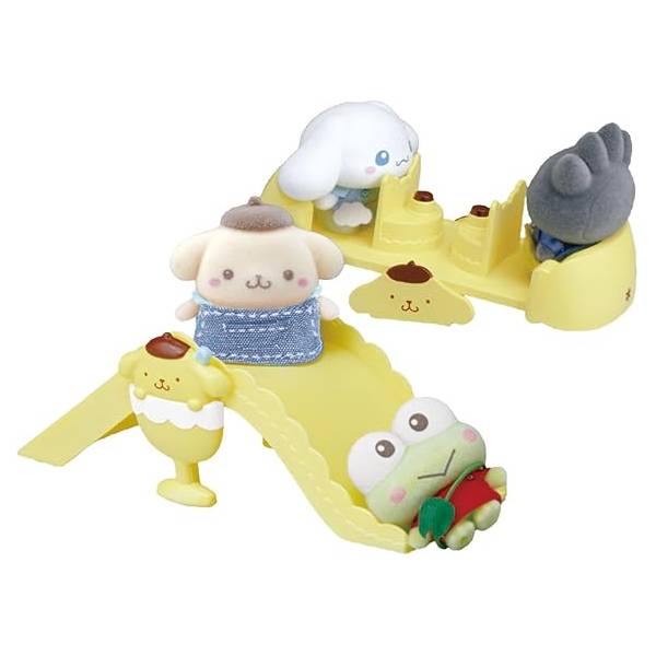 Petit Tomo Sanrio Characters: Pompompurin's Park Set [Bandai] - Nin-Nin ...