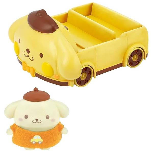 Petit Tomo Sanrio Characters: Pompompurin Car [Bandai] - Nin-Nin-Game.com