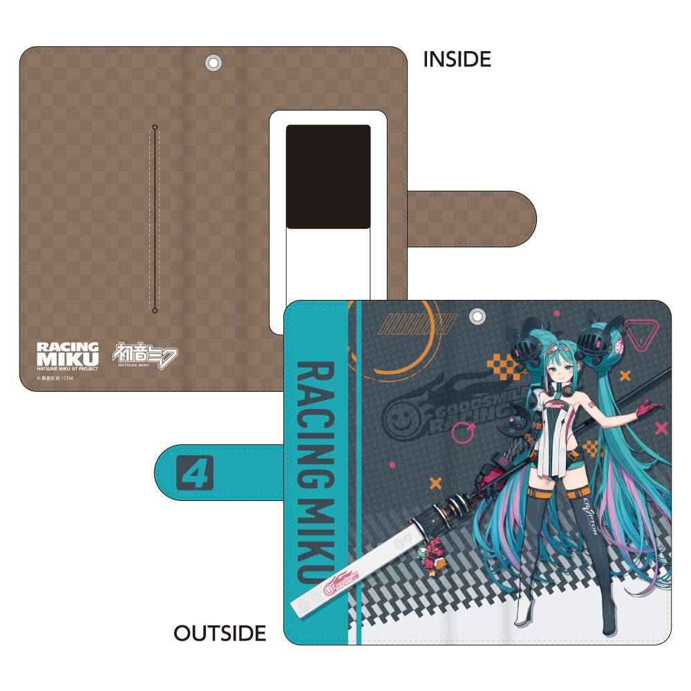 Hatsune Miku: Racing Miku Smartphone Cover - 2026 Ver. [Caravan] - Nin ...