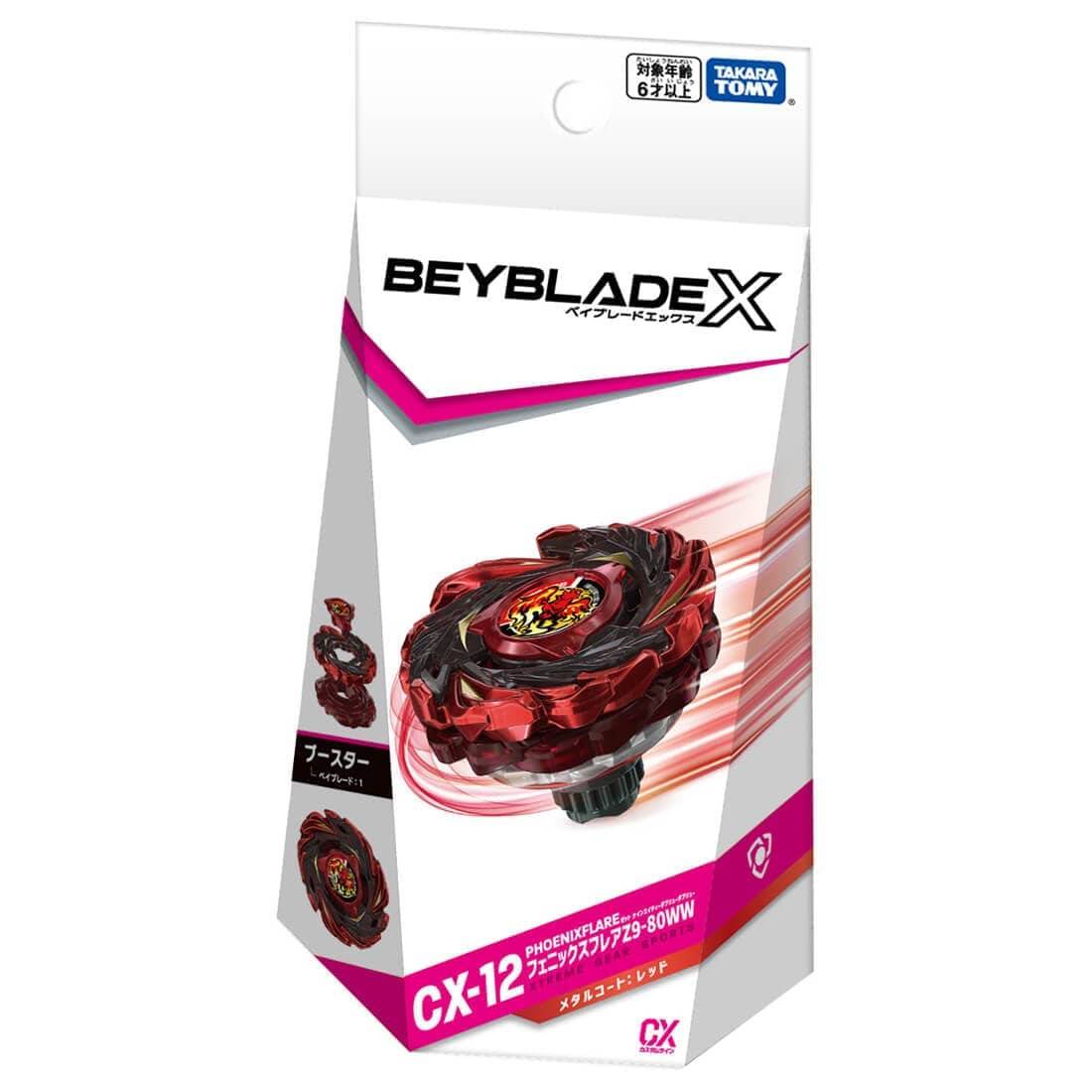 Beyblade X: CX-12 Booster Phoenix Flare Z9-80WW [Takara Tomy] - Nin-Nin ...