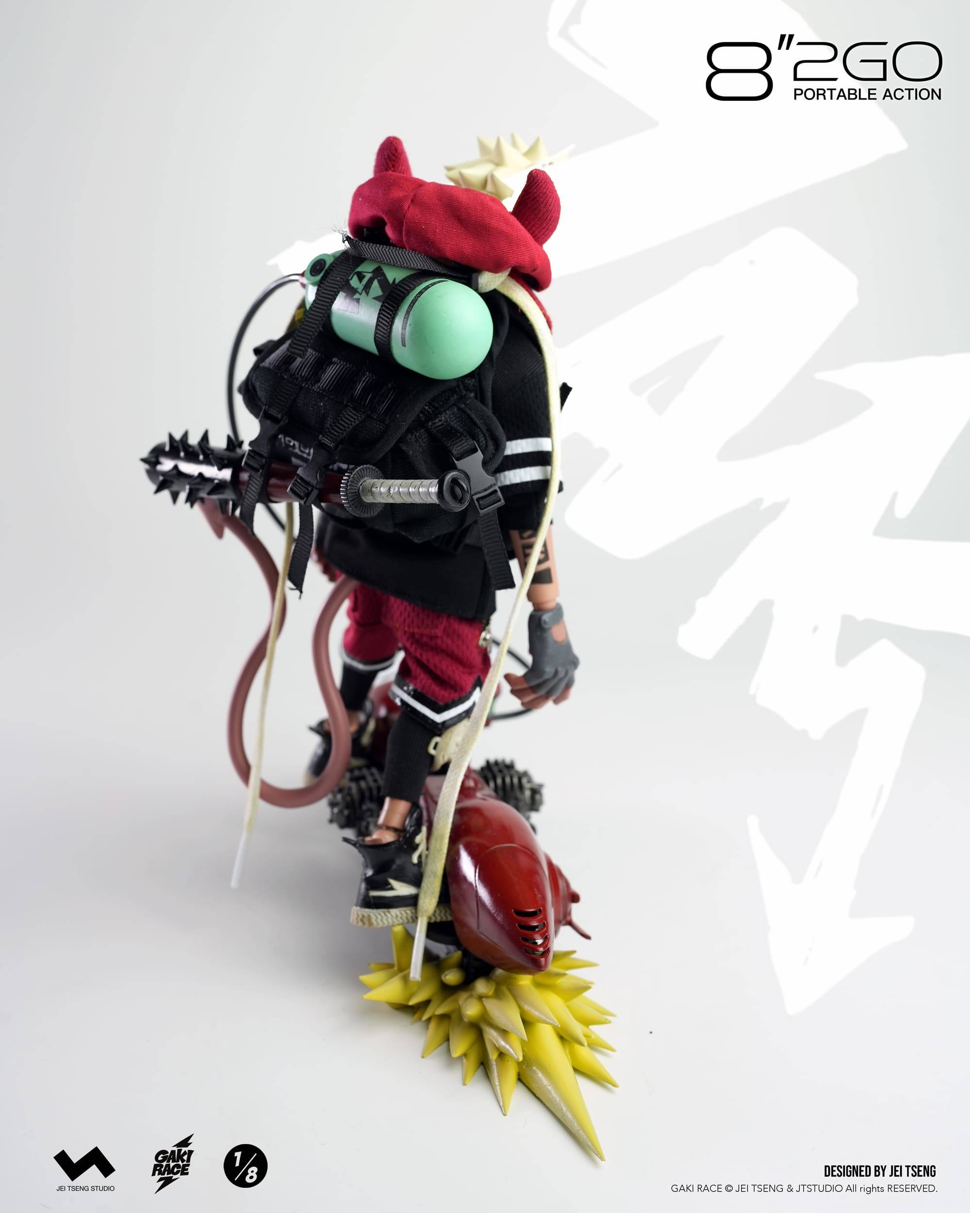 Gaki Race: 8''2GO - Zaiki 1/8 [JTSTUDIO x S14] - Nin-Nin-Game.com