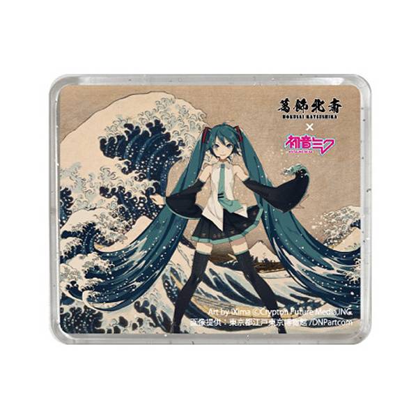 Hatsune Miku x Hokusai: 36 Views of Mount Fuji Series - Acrylic Magnet ...