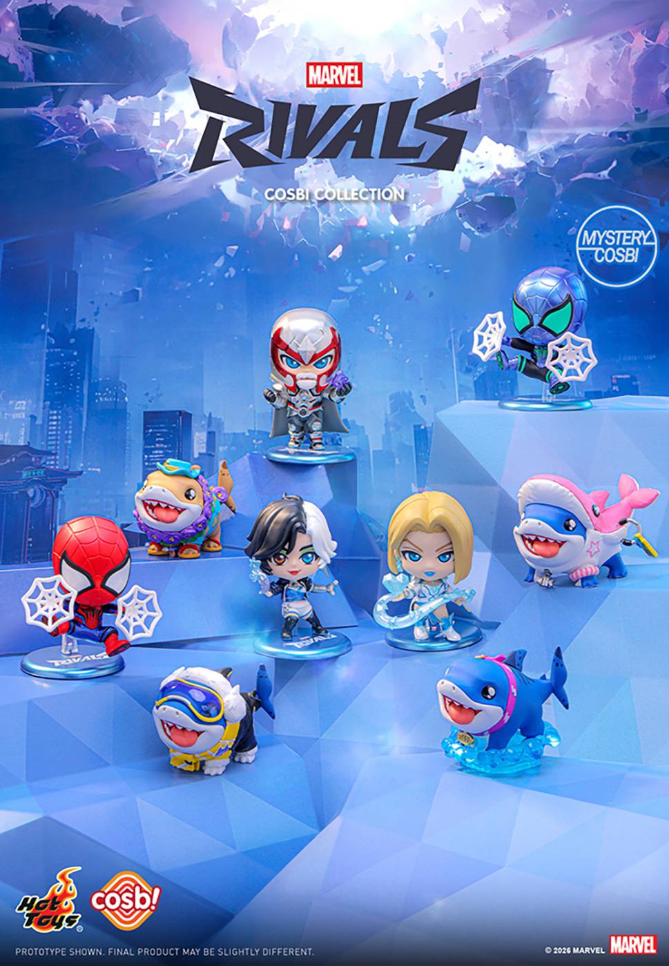 Marvel Rivals: Cosb! Collection Vol.1 (8 Pack Box) [Hot Toys] - Nin-Nin ...