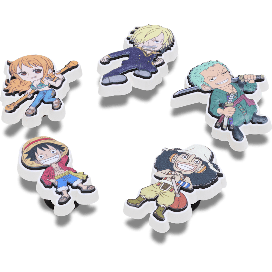 One Piece: Jibbitz™ Charms (The Straw Hat Pirates) - 5packs box [Crocs ...