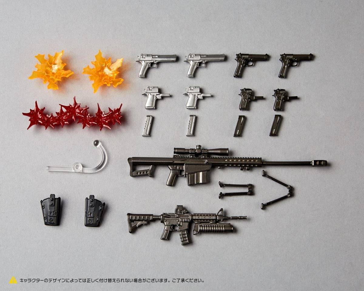 Revoltech: Firearms Accessory Set Vol.1 - Optional Parts (Reissue ...