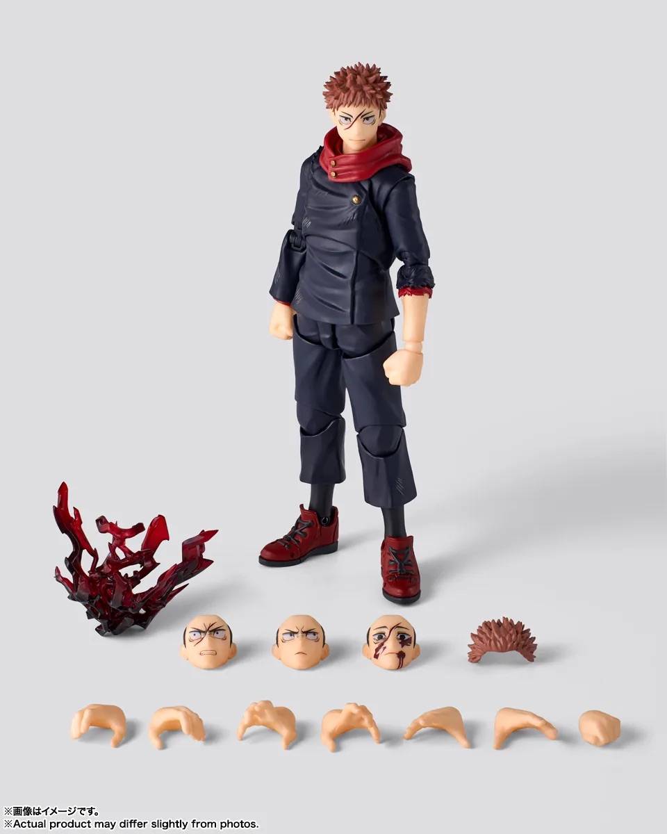 S.H.FIGUARTS: Jujutsu Kaisen - Yuji Itadori (120% Potential Ver ...