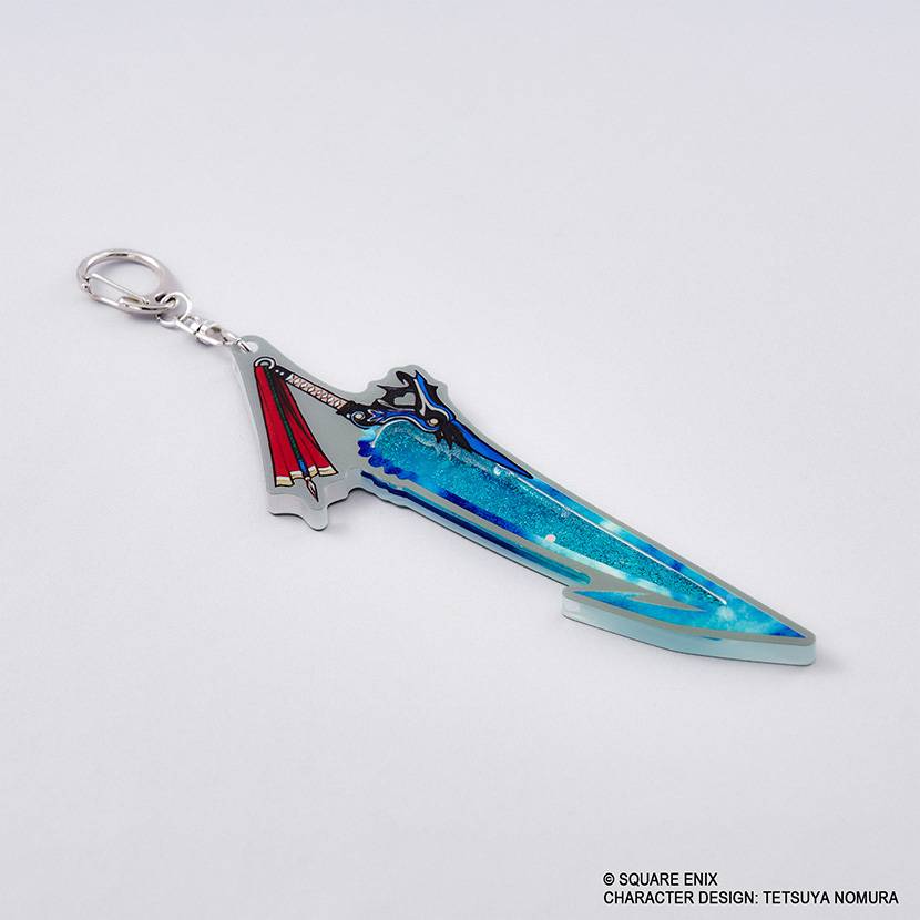 Final Fantasy X: Tidus' Brotherhood Glitter Keychain [Square Enix ...