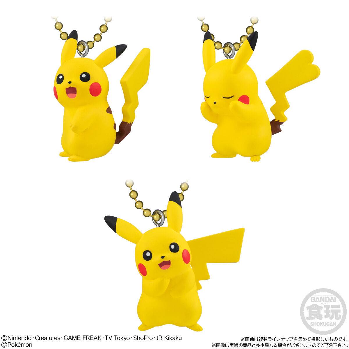 Shokugan: Pikachu's Holiday - Mascot Charm & Biscuit (10 Pack Box ...