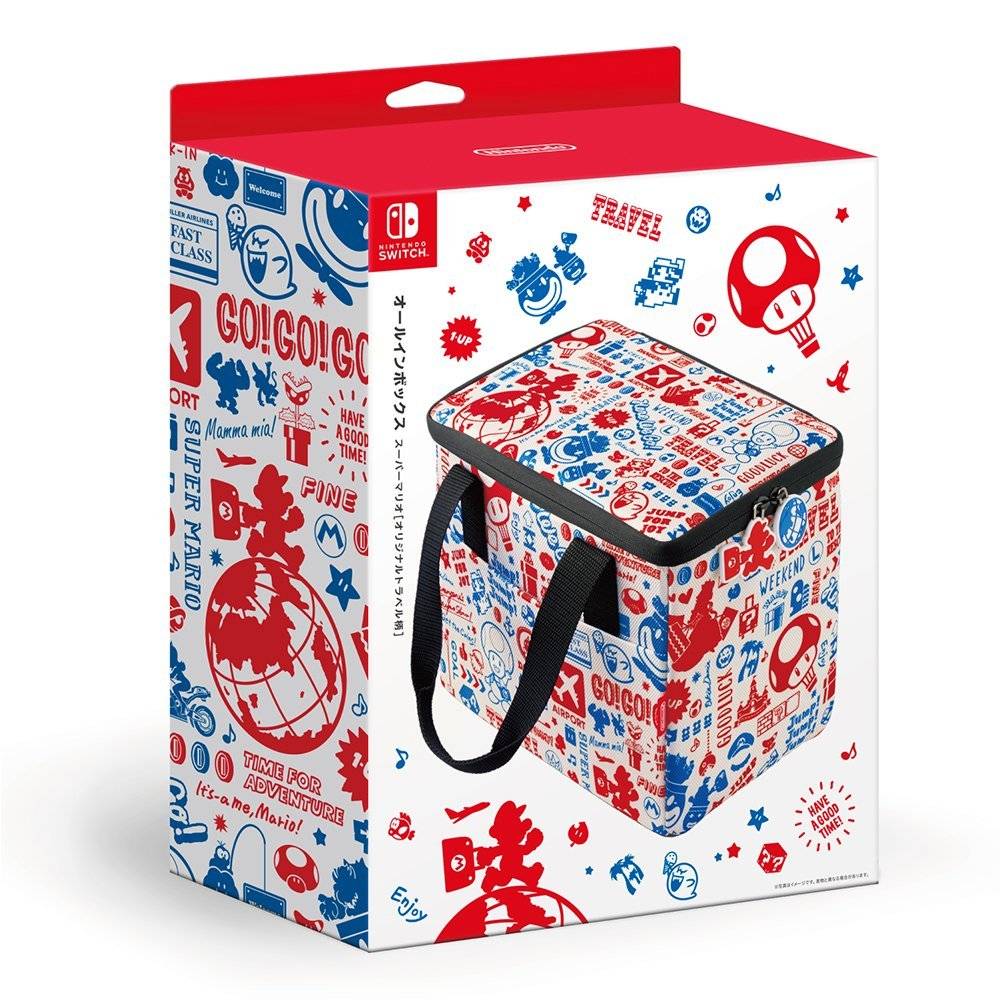 Nintendo Switch All in Box case Super Mario Original Travel Design ...